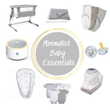Must Have Newborn Items - Minimalist Baby Essentials Checklist ...